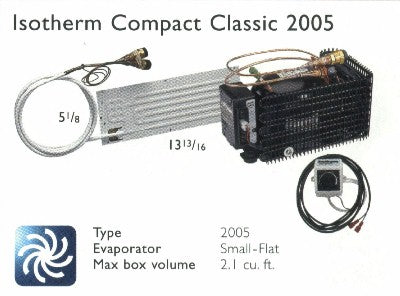 Isotherm 2505 Magnum Compact Water Pump Cooled Large O-evap Evap. Door ...