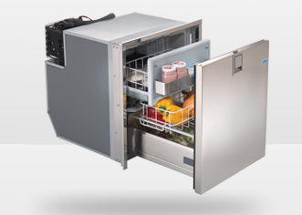 Isotherm DR65 Clean Touch Refrigerator/Freezer Stainless Steel | eMarine